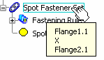 Displaying Fastener Joined Parts Information in a Balloon